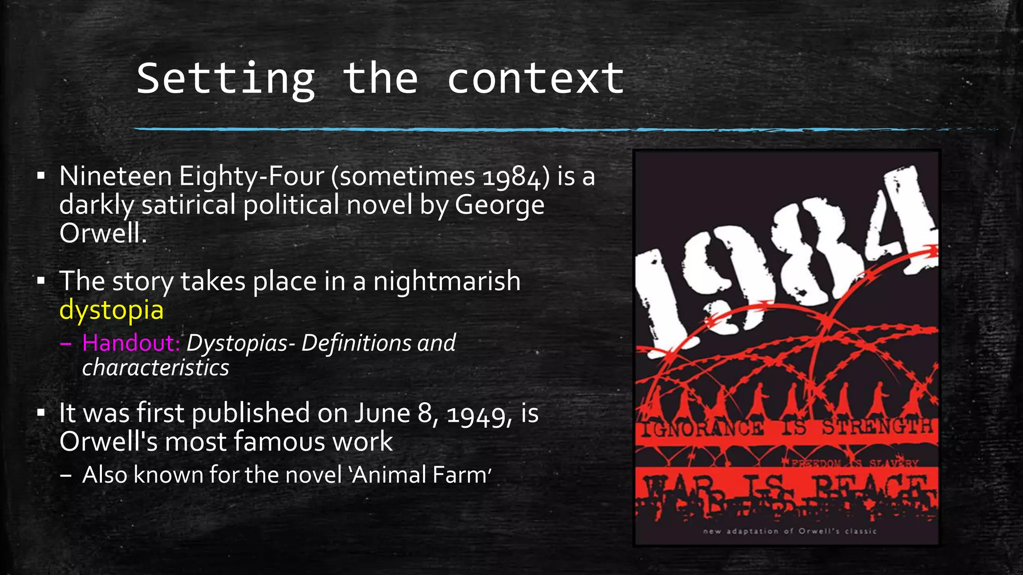 Introduction to 1984 | PPTX