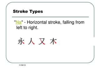 An Introduction Of Chinese Character Writing | PPT