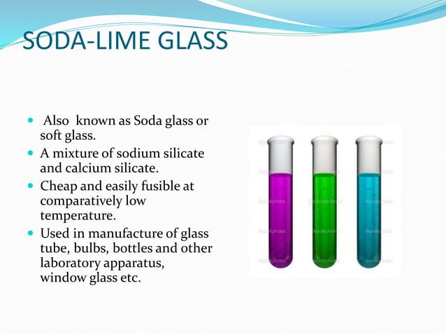 An introduction of different types of glasses | PPTX | Chemistry | Science