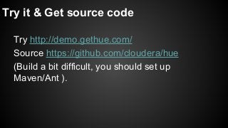 An introduction of hue | PDF | Cloud Computing | Internet