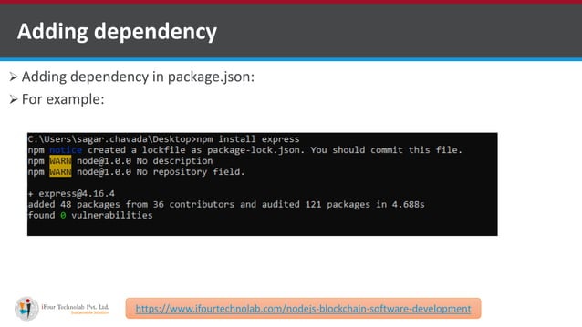 An Introduction Of Node Package Manager Npm Pdf Operating Systems