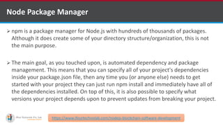 An Introduction of Node Package Manager (NPM) | PDF