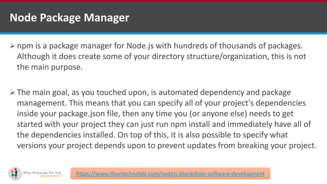 An Introduction of Node Package Manager (NPM) | PDF | Operating Systems | Computer Software and ...