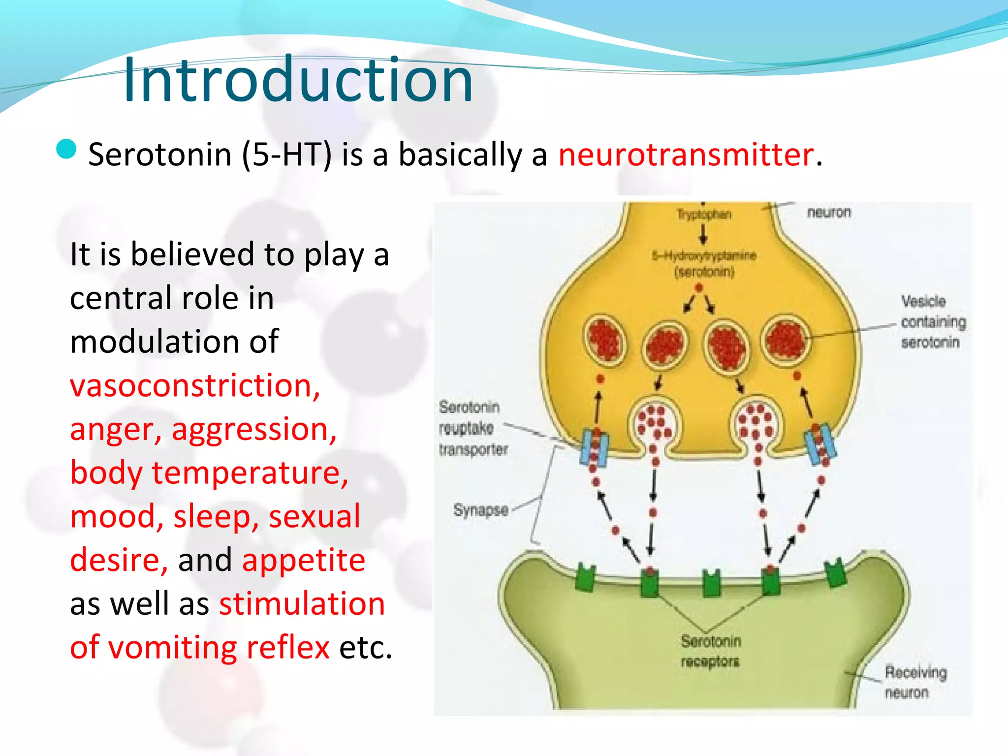 An introduction of serotonin | PPT