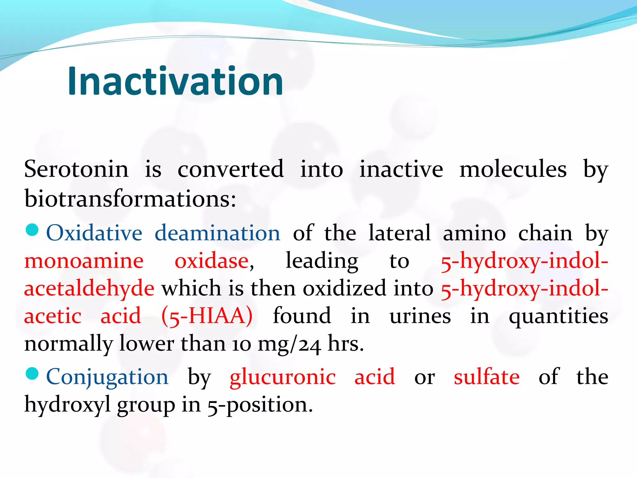 An introduction of serotonin | PPT | Digestive Disorders | Diseases and Conditions