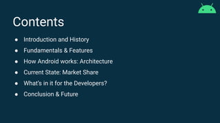 An introduction on Android OS, its working and android development | PDF | Operating Systems ...