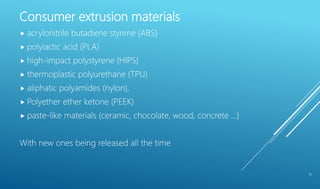 An introduction to 3D printing | PPTX