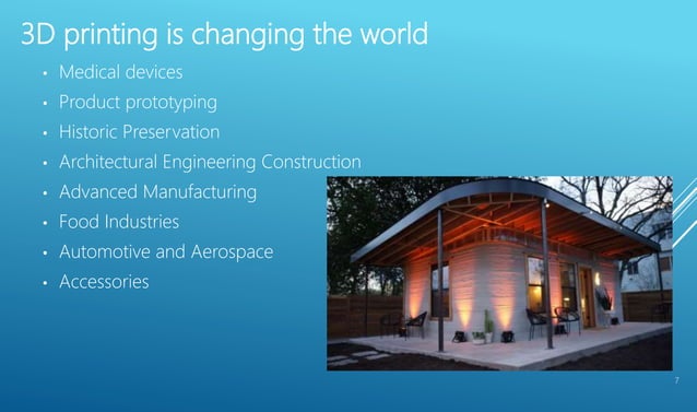 An introduction to 3D printing | PPT