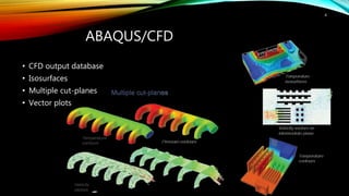 An introduction to abaqus cfd | PPTX | Physics | Science