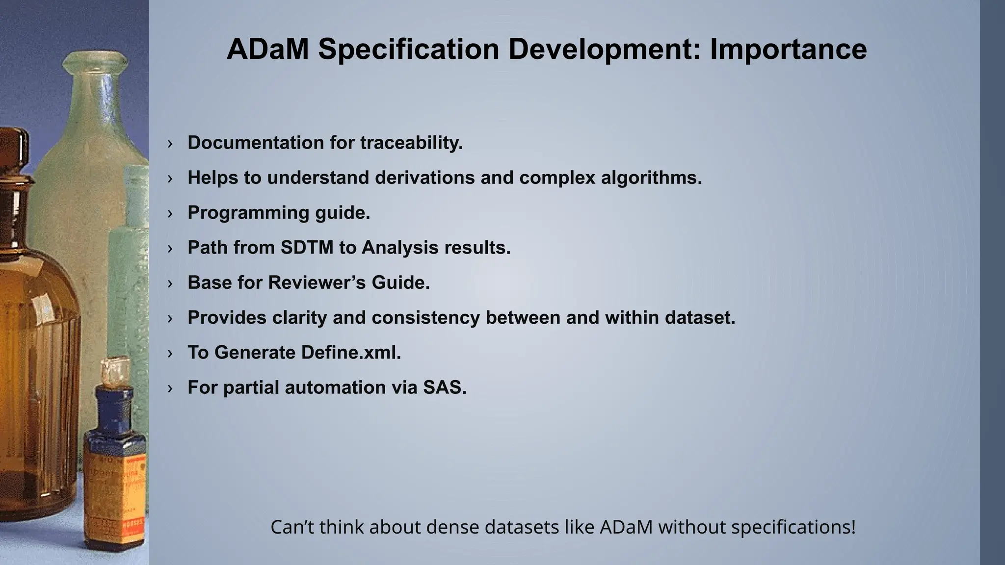 An Introduction to ADaM.pptx (analysis dataset) | PPTX