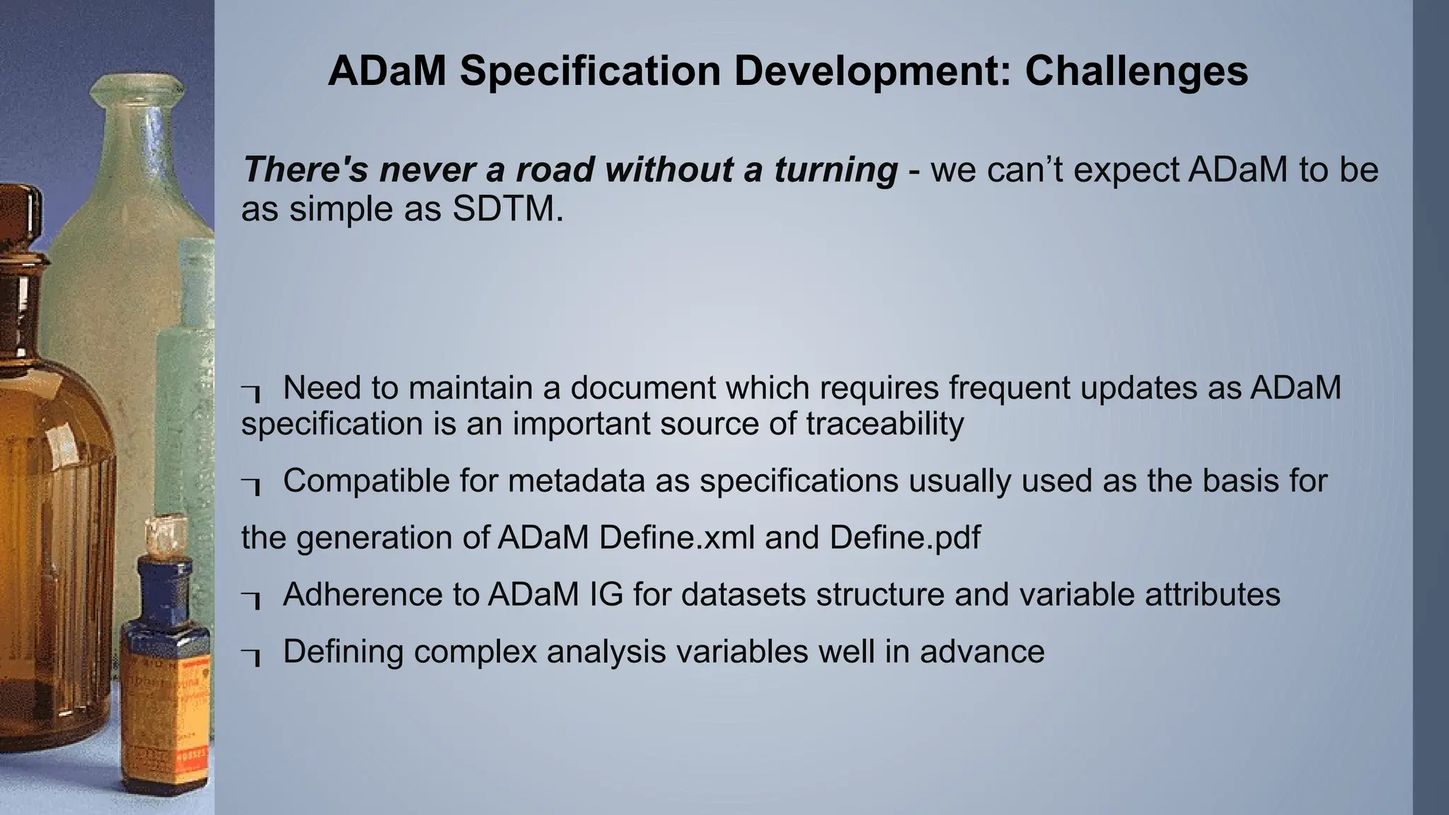 An Introduction to ADaM.pptx (analysis dataset) | PPTX