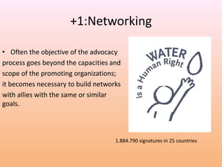An introduction to advocacy and campaigning | PPTX