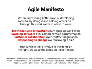 An introduction to Agile & Scrum | PDF