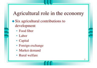 An Introduction To Agricultural Economics | PDF