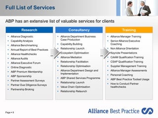 An introduction to alliance best practice | PDF