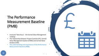 An introduction to an effective earned value management system (EVMS) webinar series part 1, 29 ...