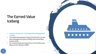 An introduction to an effective earned value management system (EVMS) webinar series part 1, 29 ...