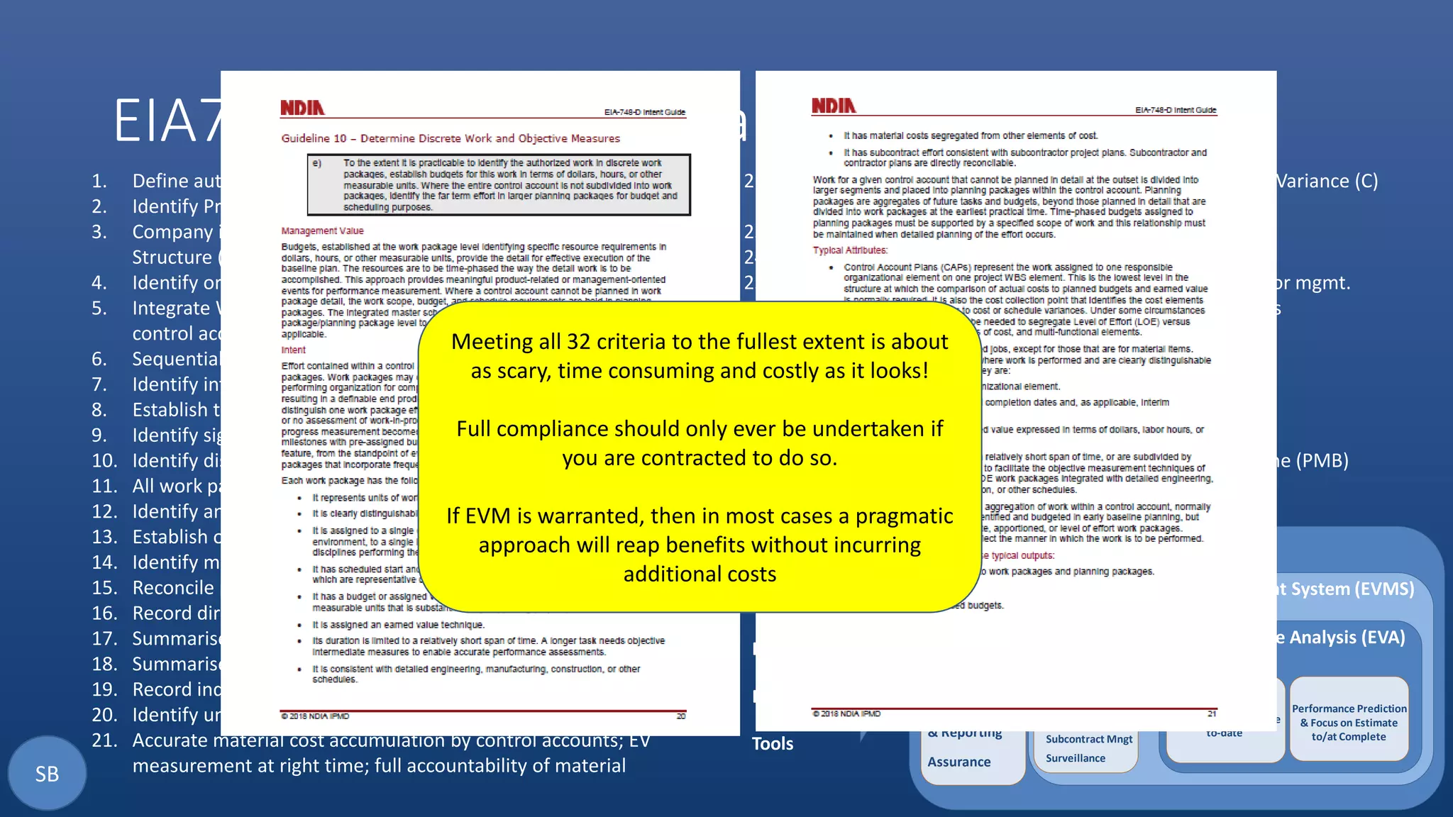 An introduction to an effective earned value management system (EVMS ...