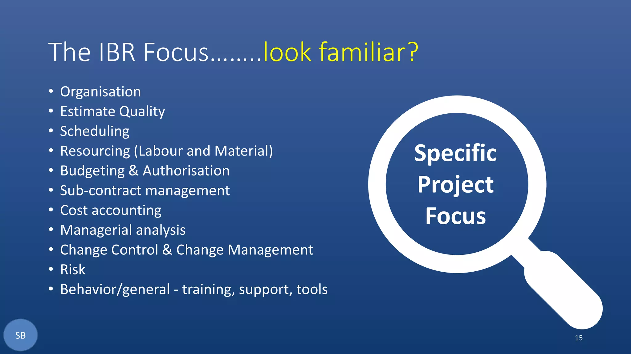 An introduction to an effective earned value management system (EVMS) webinar series part 3, 24 ...