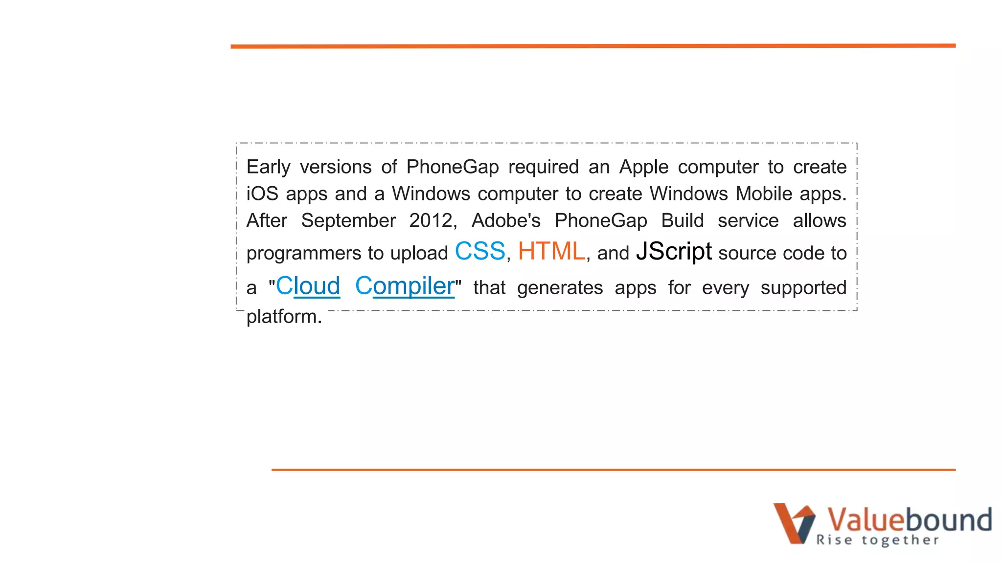 An introduction to Apache Cordova | PPTX