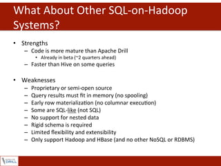 An introduction to apache drill presentation | PPT