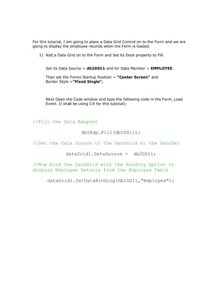 IBM DB2 App Development with Microsoft Visual C# | PDF