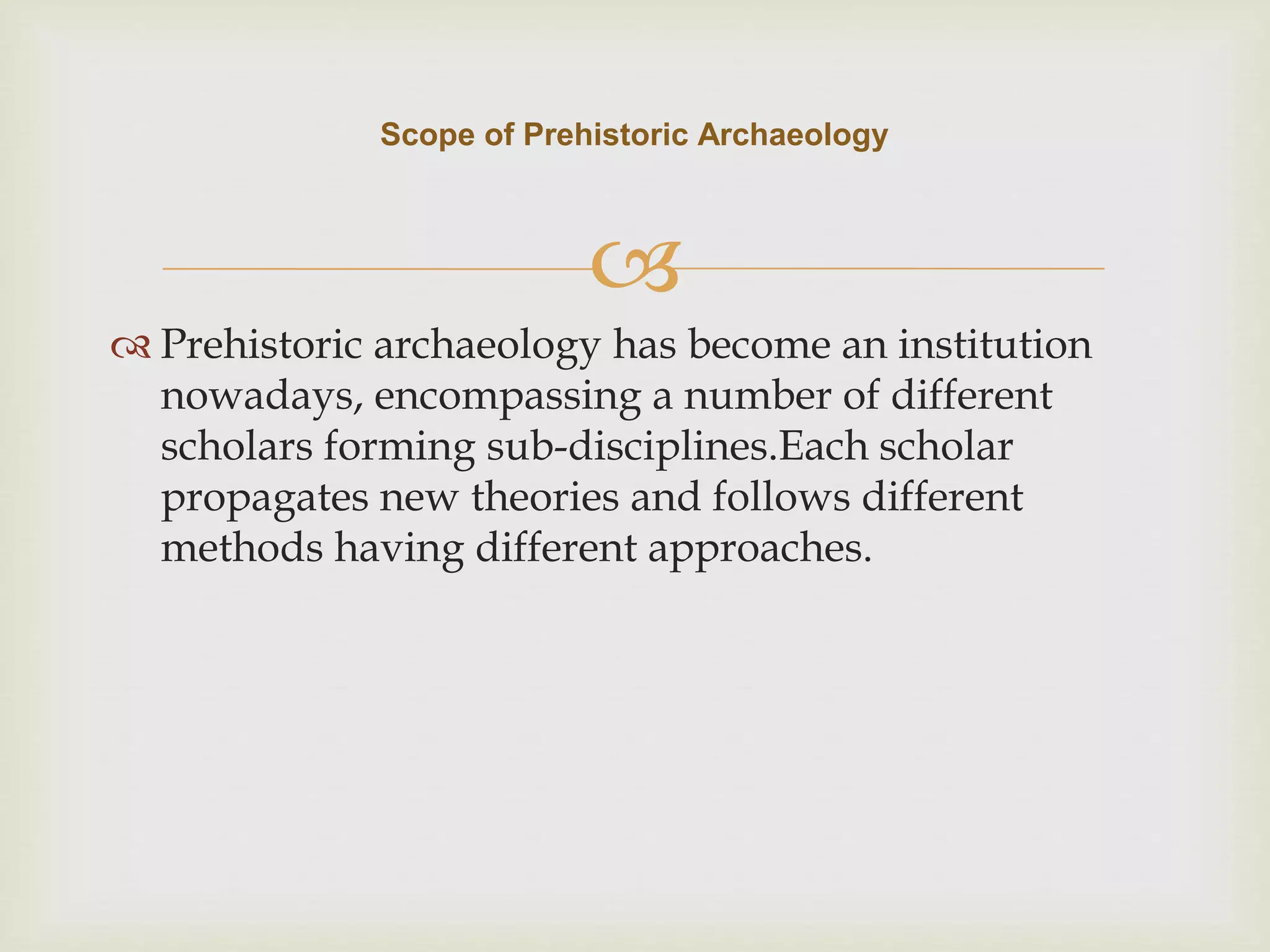 An introduction to archaeology | PPTX