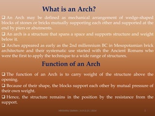 An introduction to arches | PPT