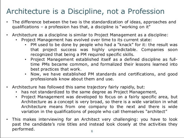 An introduction to architecture and architects