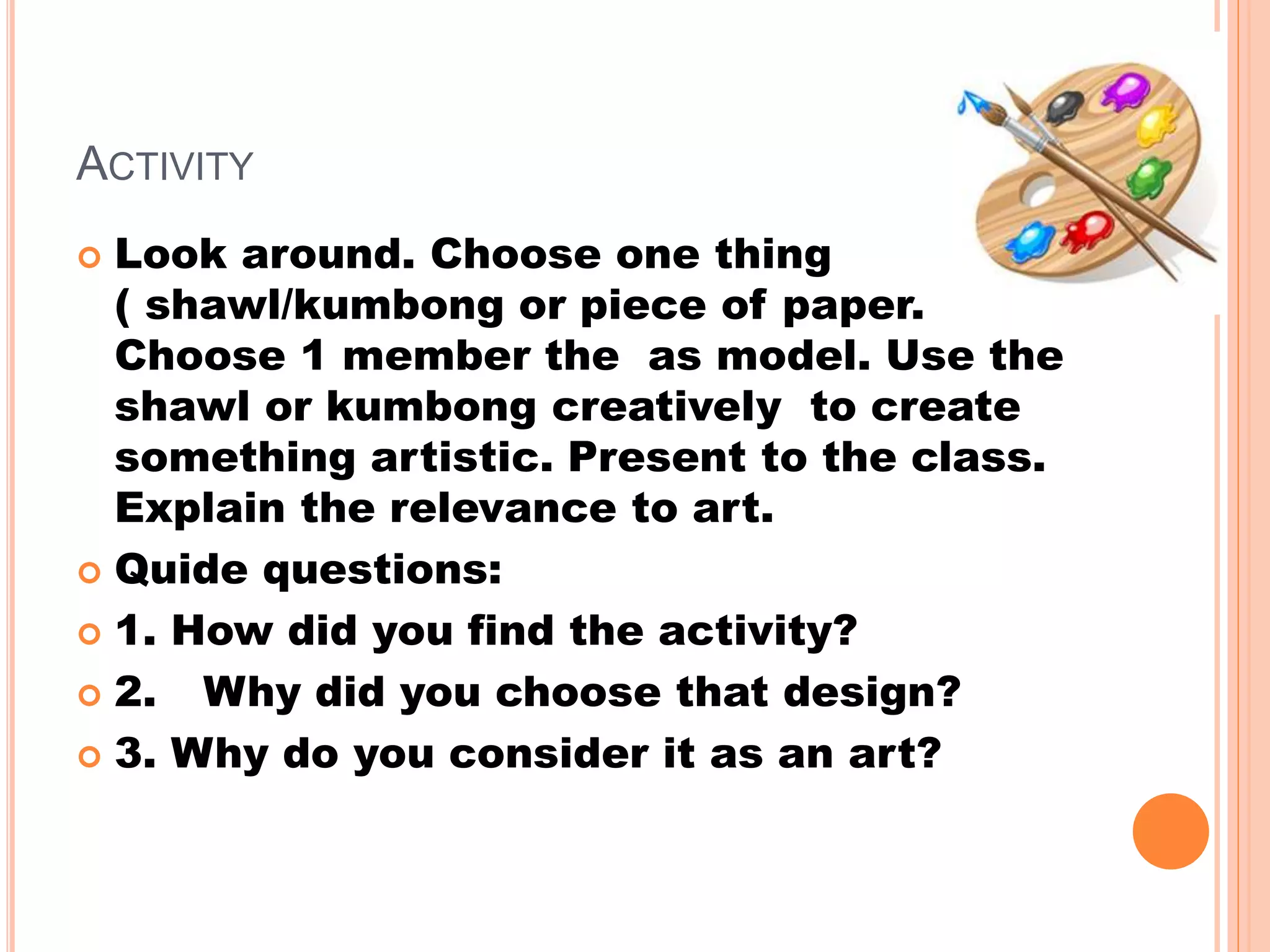 An introduction to art | PPTX