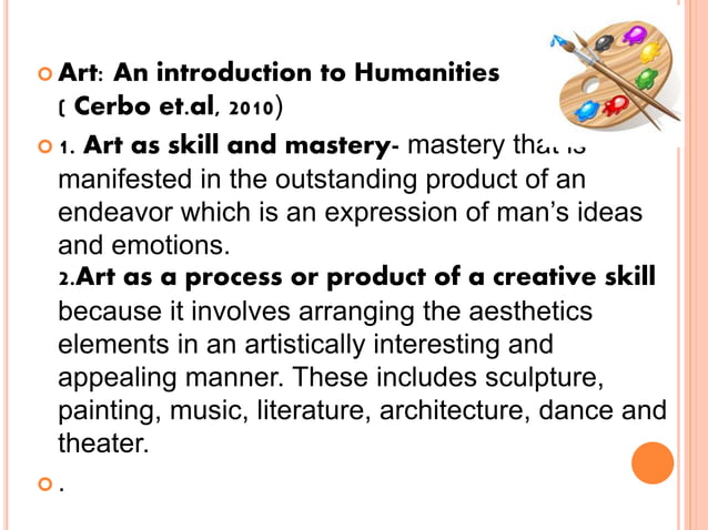 An introduction to art | PPTX | Modern Art | Fine Art
