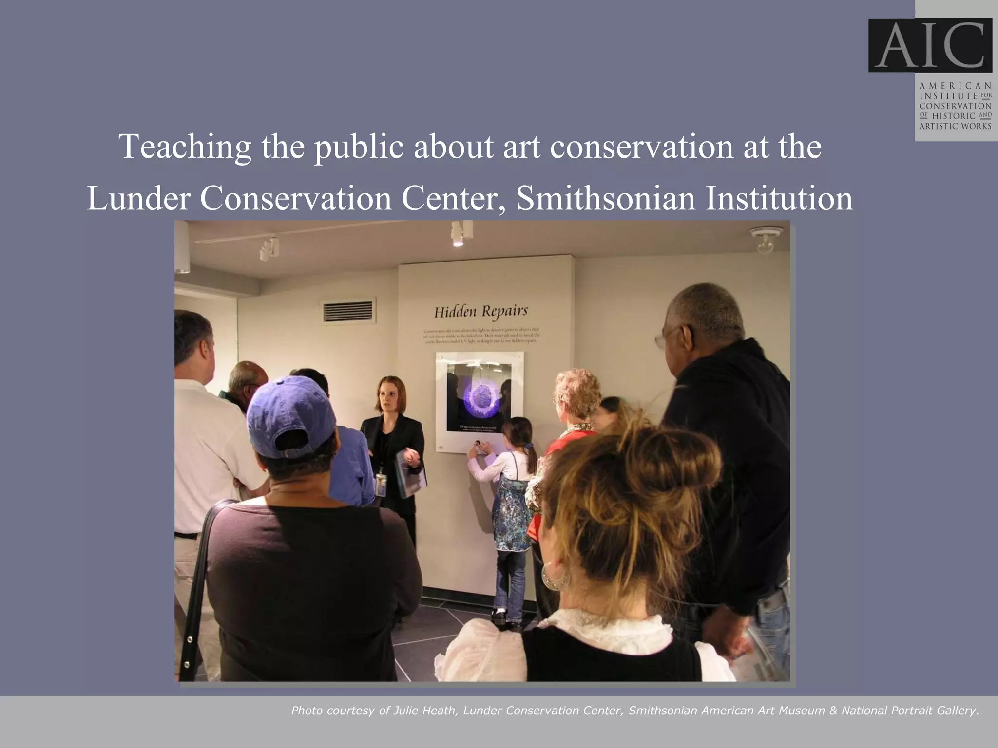 An Introduction To Art Conservation | PPT