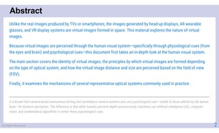 An introduction to AR, VR optics | PDF