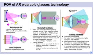 An introduction to AR, VR optics | PPT