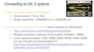 An introduction to AWS Direct Connect | PDF