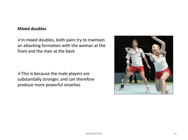 An introduction to badminton | PPTX | Badminton | Sports