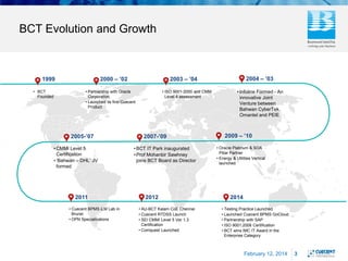 An introduction to Bahwan CyberTek - Corporate Presentation | PDF