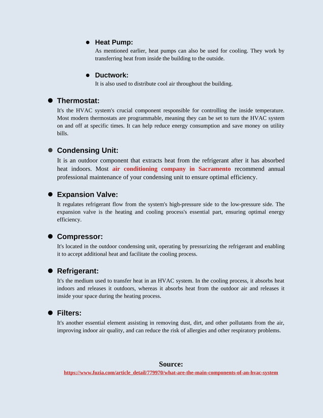 An Introduction to Basic HVAC Elements | PDF