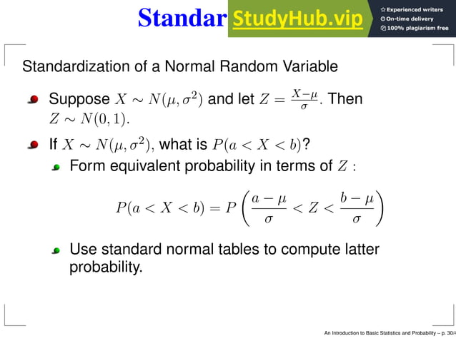 An Introduction To Basic Statistics And Probability | PDF | Physics | Science