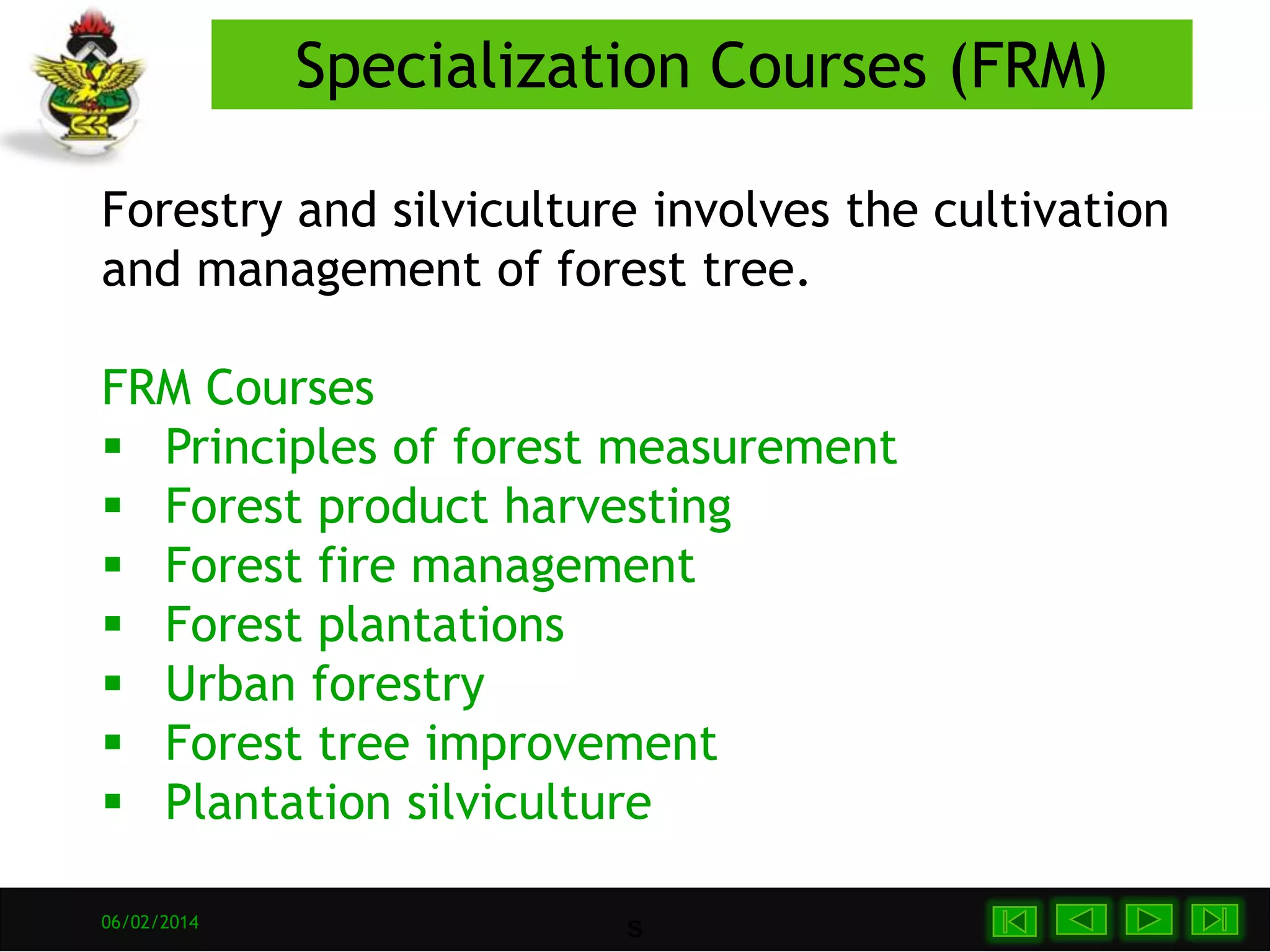 An Introduction to BSc. Natural Resource Management | PPTX