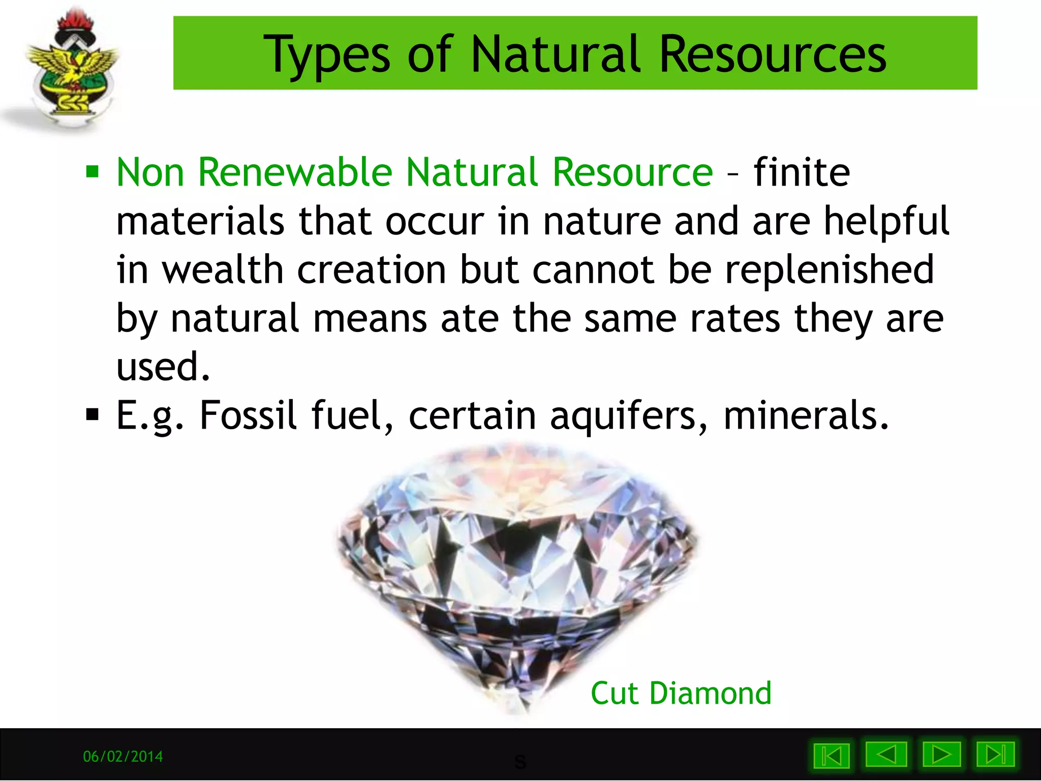 An Introduction to BSc. Natural Resource Management | PPTX
