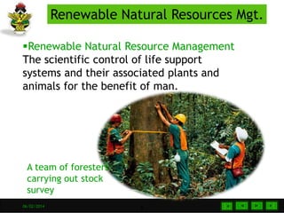 An Introduction to BSc. Natural Resource Management | PPTX