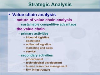 An Introduction To Business Strategy | PPT