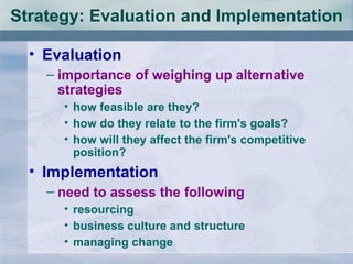 An Introduction To Business Strategy | PPT