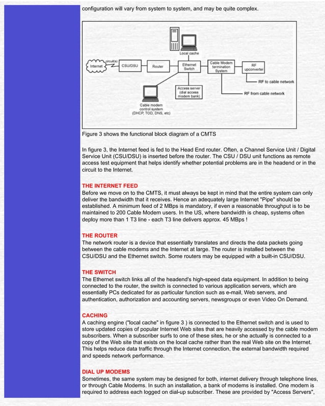 An introduction to cable modem systems | PDF