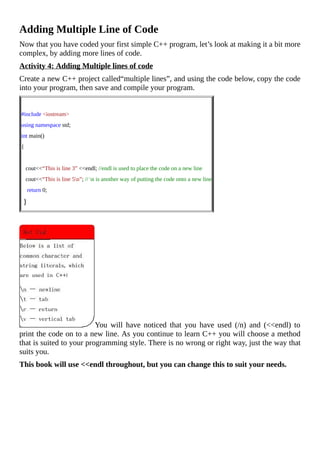 An Introduction to C++ A complete beginners guide - Michael Oliver | PDF