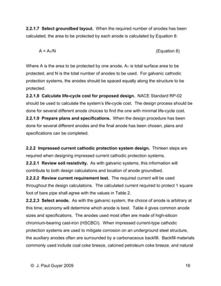 An introduction to cathodic protection | PDF