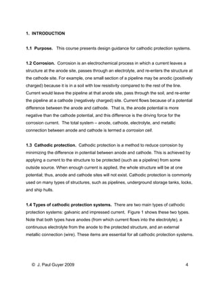An introduction to cathodic protection | PDF