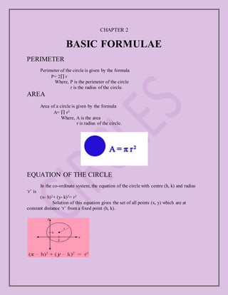 An introduction to circles | DOCX