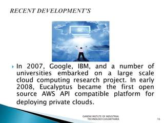 An introduction to cloud computing | PPT